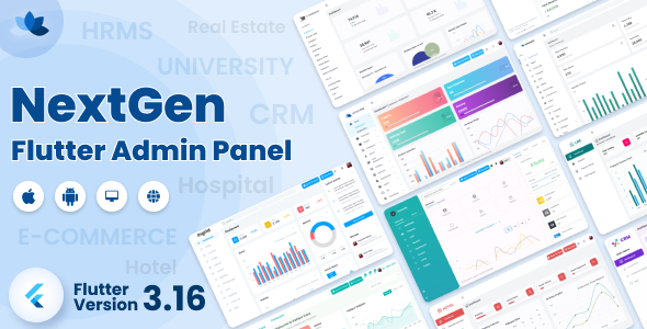 Flutter Admin Panel Plugins, Code & Scripts | CodeCanyon